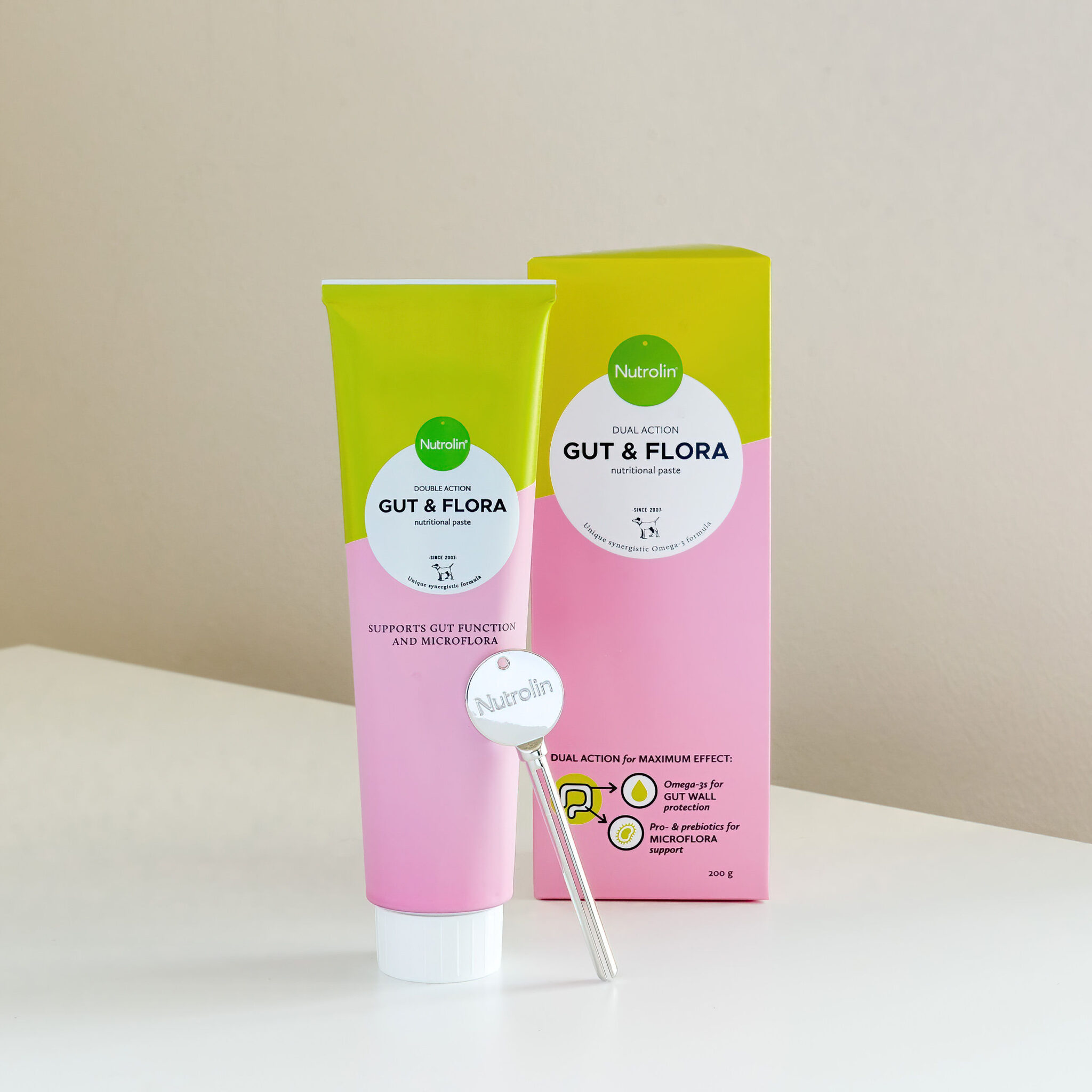 Nutrolin® GUT & FLORA för hundens och kattens tarmhälsa